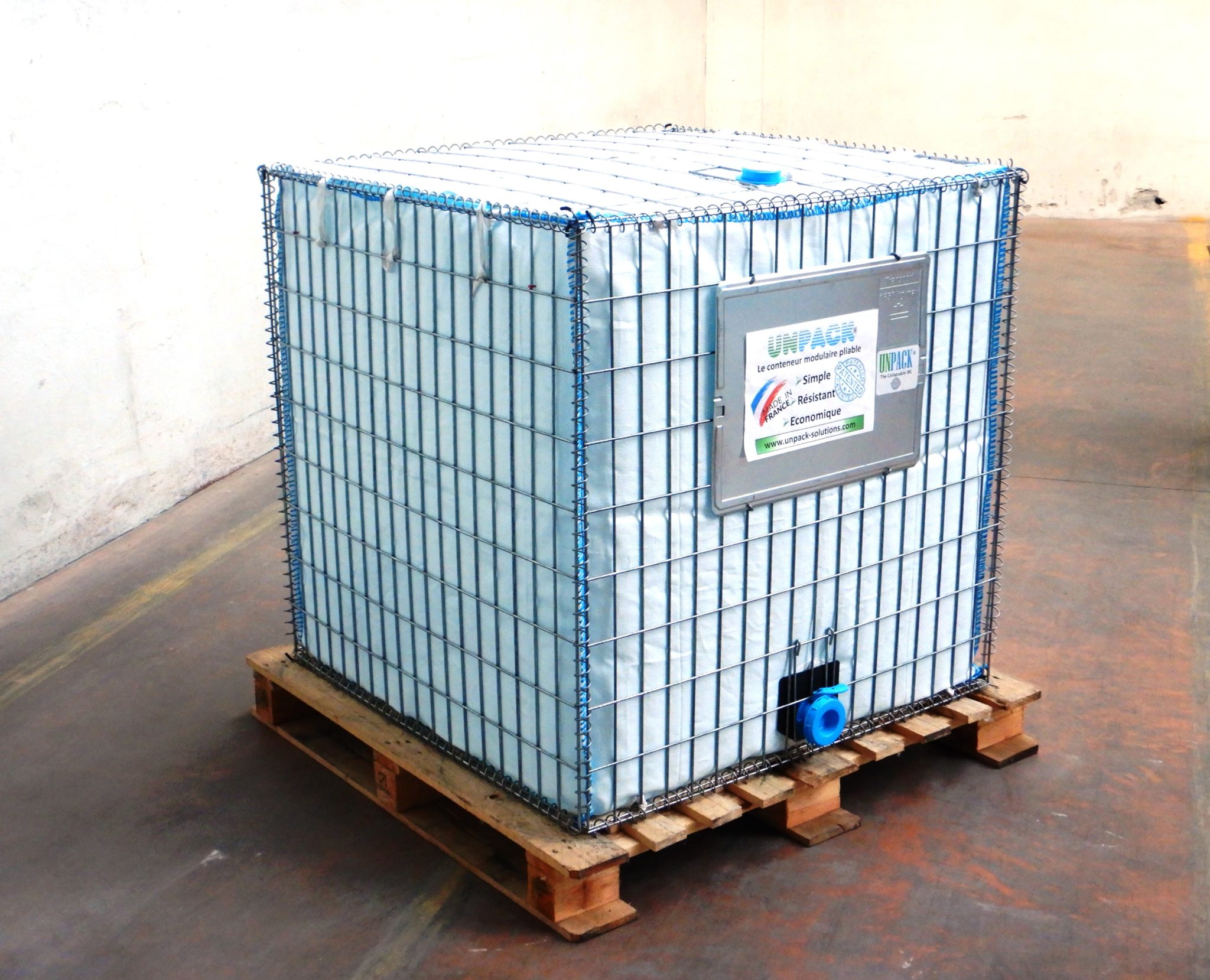 Conteneur 1000 litres - Cuve 1000 litres. UNPACK